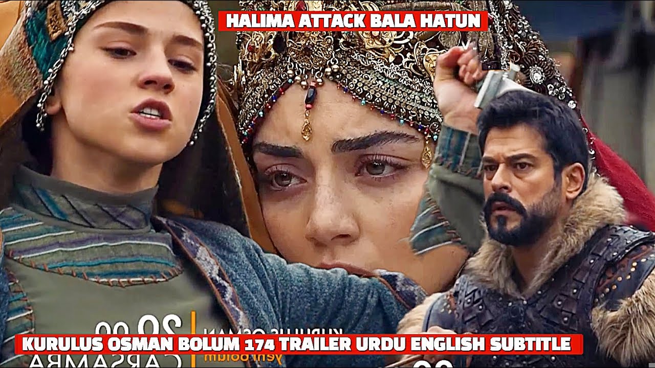 halima attack bala ⭐ episode 174 trailer 1 🦅 sofia killed beyhan bey ⚡ osman attack fort 💪 best ...