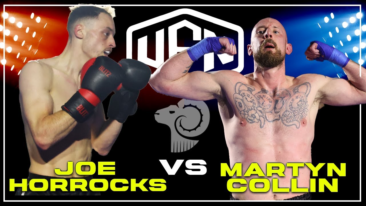 Martyn Collin vs Joe Horrocks OPEN WEIGHT WELSH AREA TITLE KICKBOXING ...