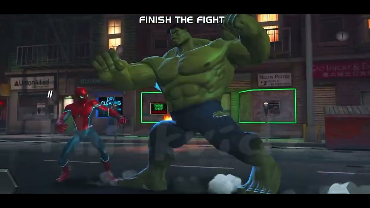 Spider-Man vs Hulk Final Battle - YouTube