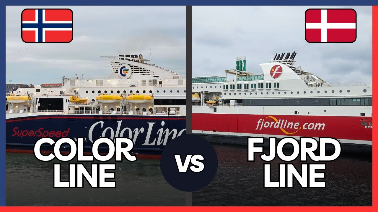 ⛴️ Color Line VS. Fjord Line | Ferry Test | Kristiansand Hirtshals 🇳🇴🇩🇰 ...