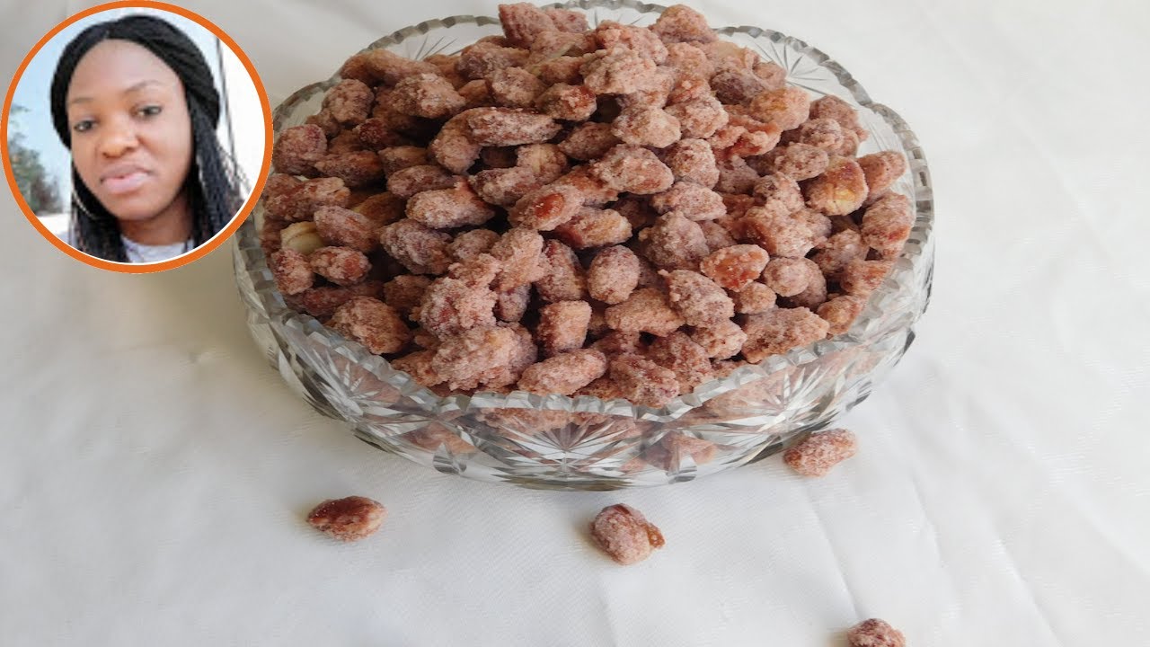 How to make Cameroonian groundnut sweet - YouTube