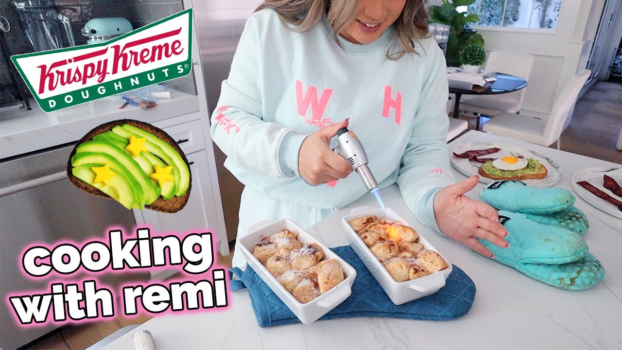 COOKING WITH REMI!! donut taste test + get ready with me!! Vlogmas Day ...