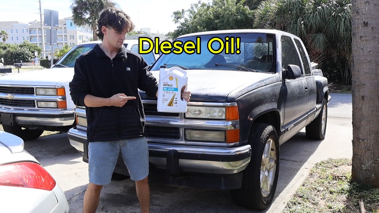 Can Diesel Oil Save Your Gasoline Engine? I Tested it On My Old Truck ...