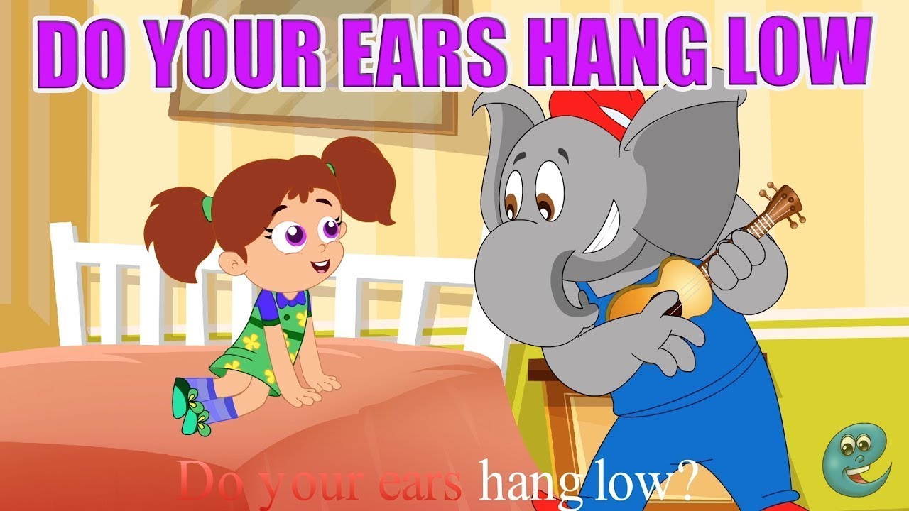 Do Your Ears Hang Low - New Nursery Rhyme Song 2023 - Cartoons for ...