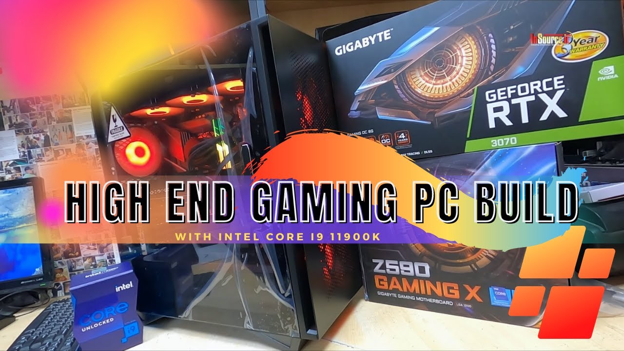 HIGH END GAMING PC Build with Intel 11th GEN Core i9 11900K Processor ...