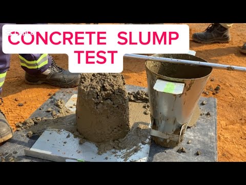 CONCRETE SLUMP TEST : PROCEDURES DONE WHEN TESTING WORKABILITY OF ...
