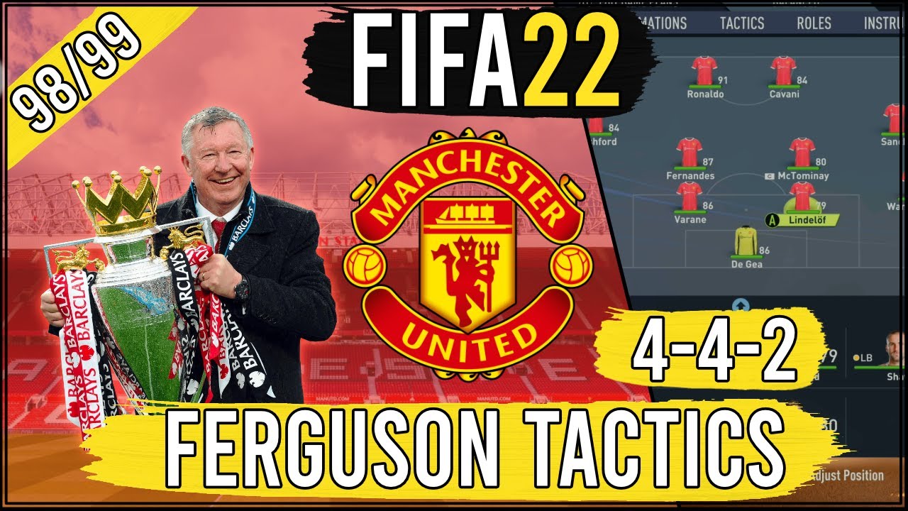 Recreate Sir Alex Ferguson's Man Utd Treble Winners Tactics in FIFA 22 ...