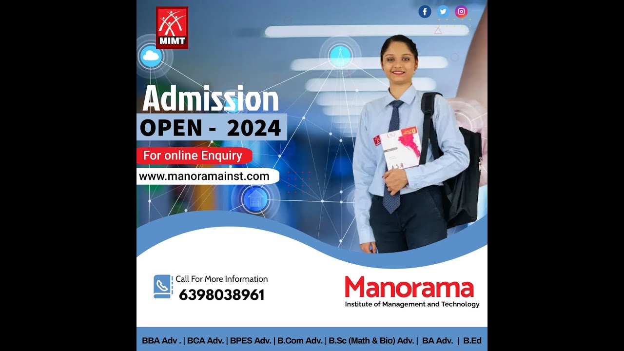 "Unlock Your Future: Admissions Open 2024" | MANORAMA INSTITUE AGRA ...