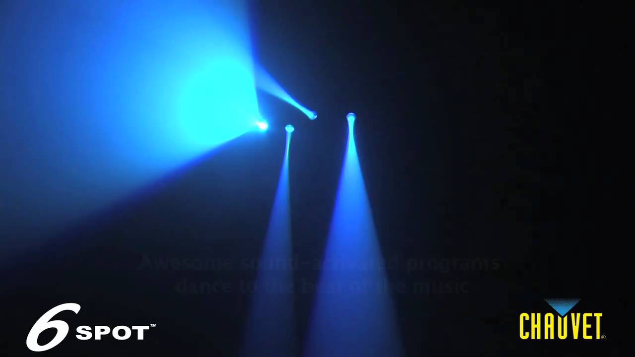 Chauvet 6SPOT LED Lighting System - YouTube