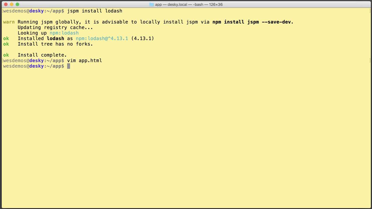 Why Jspm And Systemjs Rock Youtube