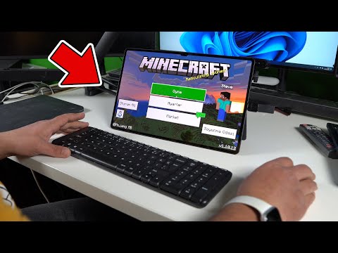 Minecraft Mobil - Klavye ve Fare Kullanarak Oynamak Mümkün Android, iOS
