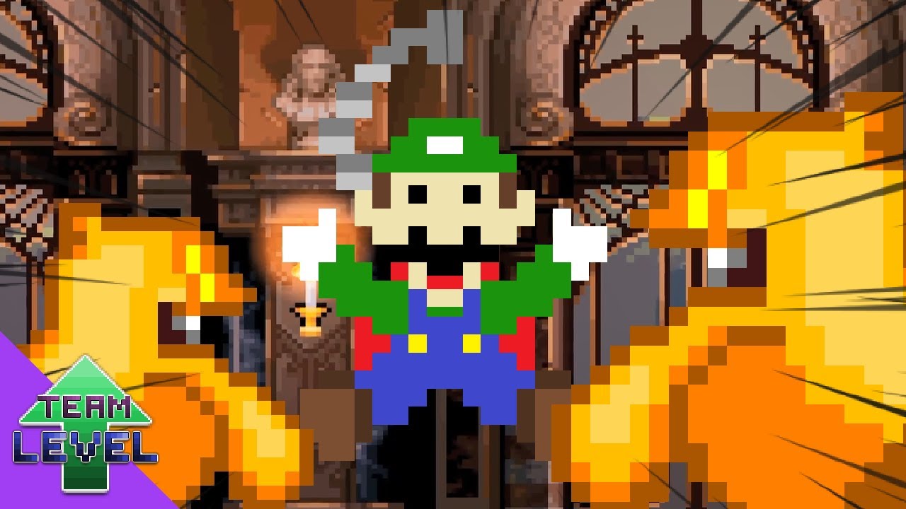 Luigi's Mansion 2D (Animation) - YouTube