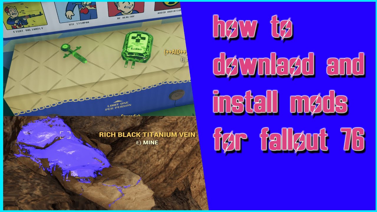 How to install mods on fallout 76 | fallout 76 | tips tricks glitches ...