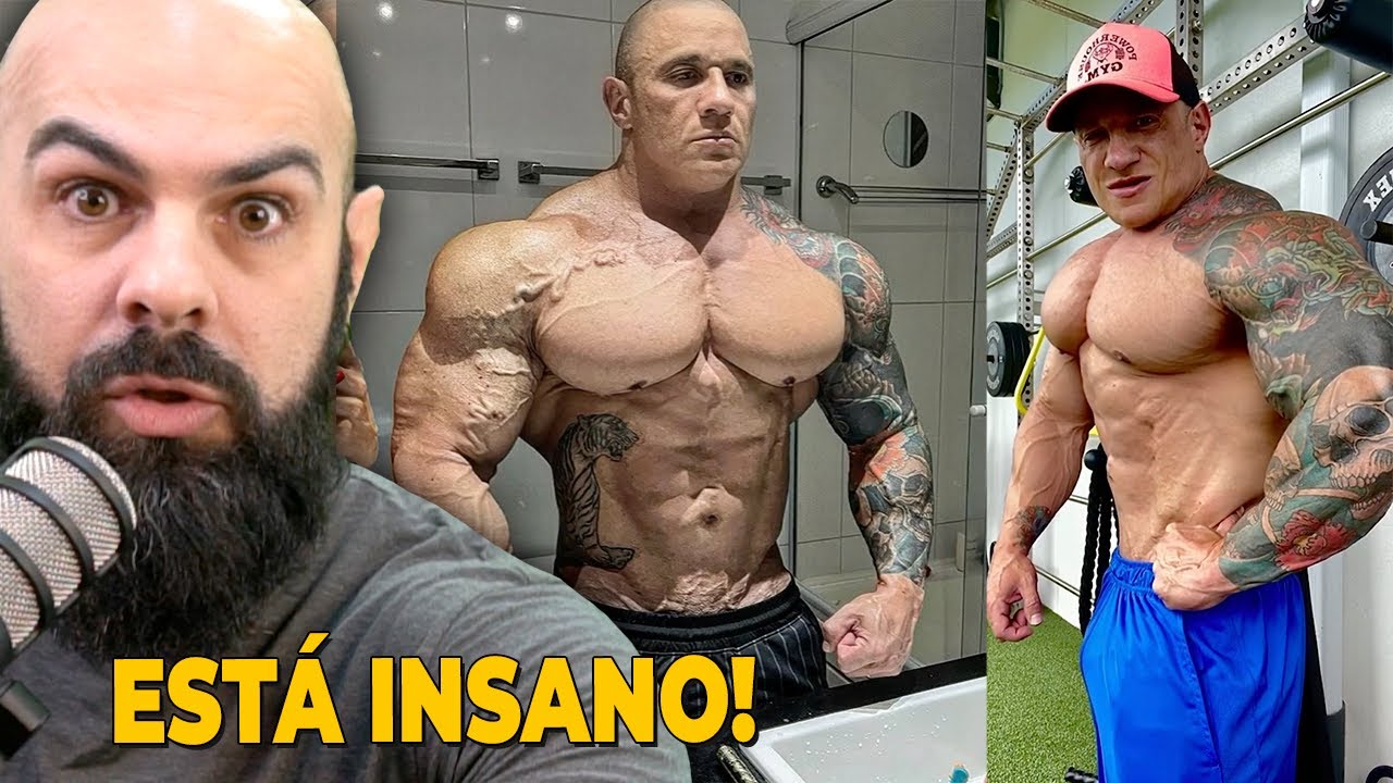 REAGINDO AO TREINO E O SHAPE INSANO DO FABIO GIGA | ARNOLD CLASSIC 2022 ...