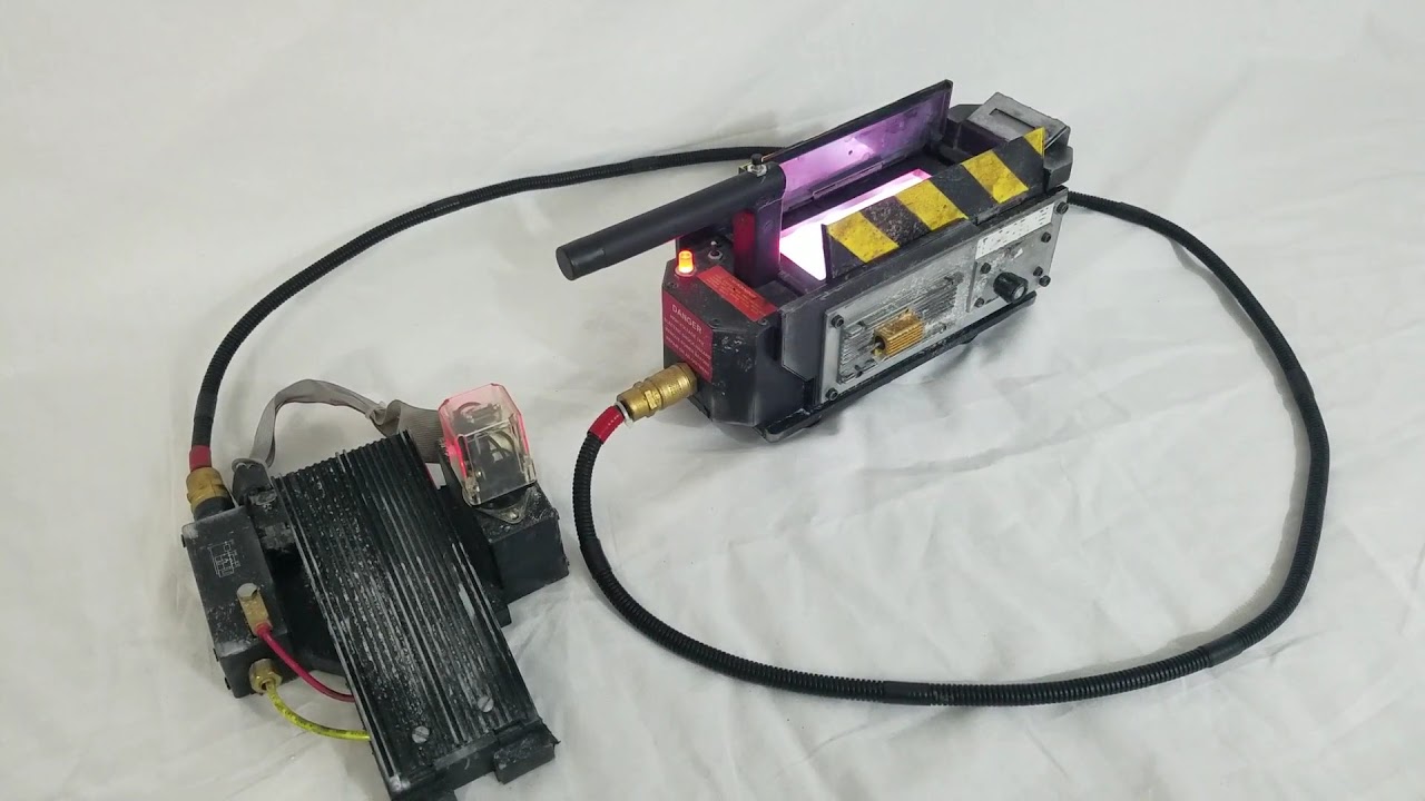 Highly modified Matty Collector's Ghostbusters Ghost Trap with ecig ...