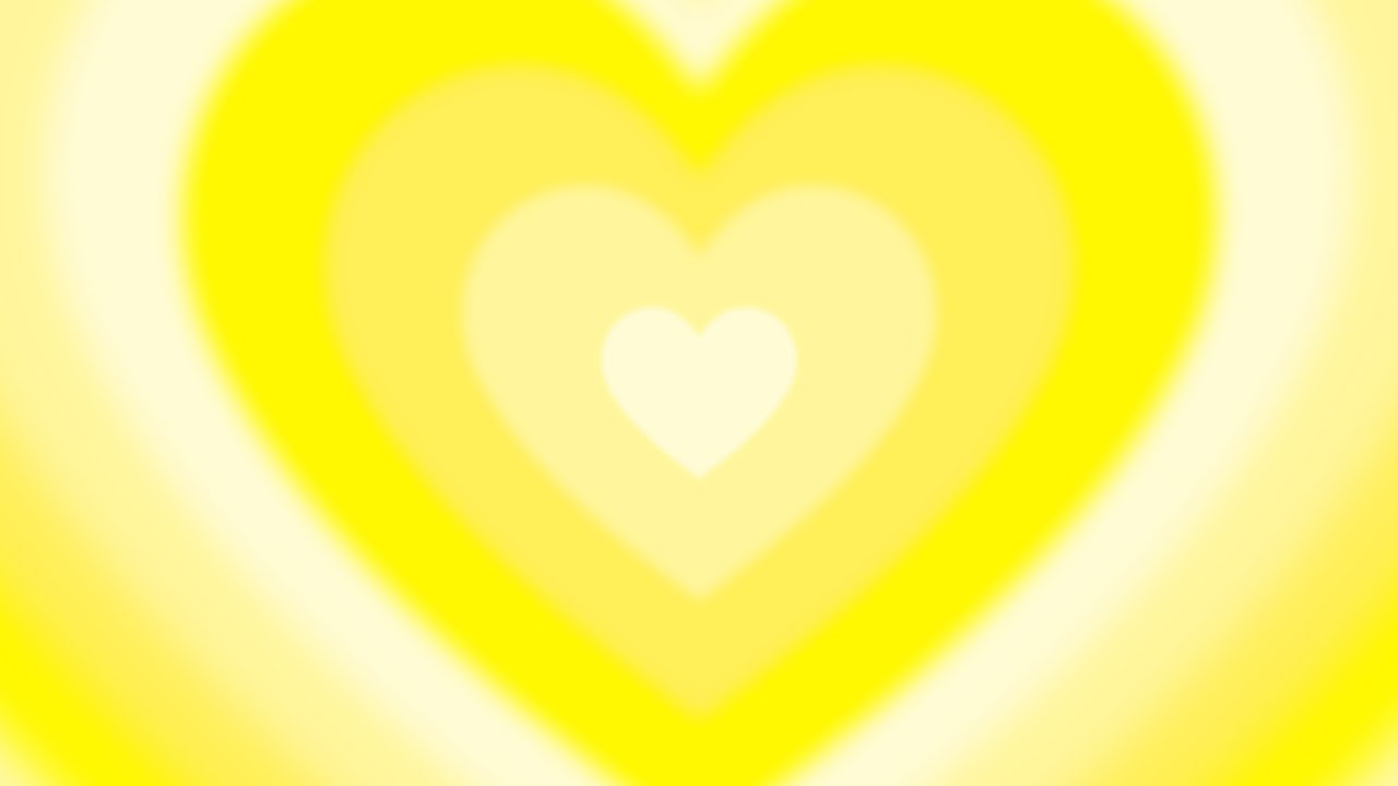 4K 1 Hour Heart Tunnel Loop Aesthetic Background Screensaver Morning ...