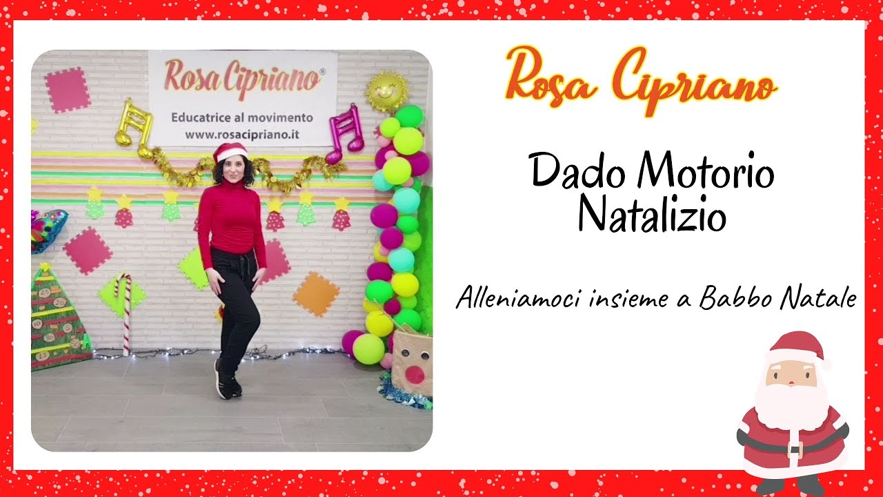 Alleniamoci con Babbo Natale-Dado motorio natalizio- - YouTube