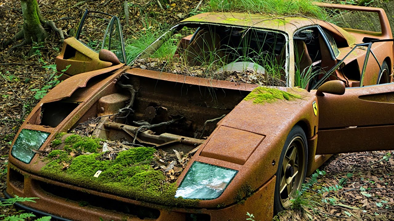 Uncovering Abandoned Supercars Worth Millions in a Junkyard! - YouTube