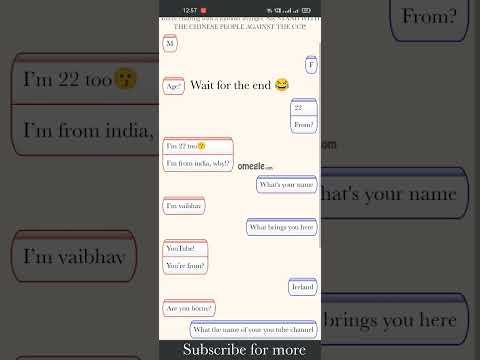 Omegle Text Prank Part-21 |Wait for the end 😂 #omegle