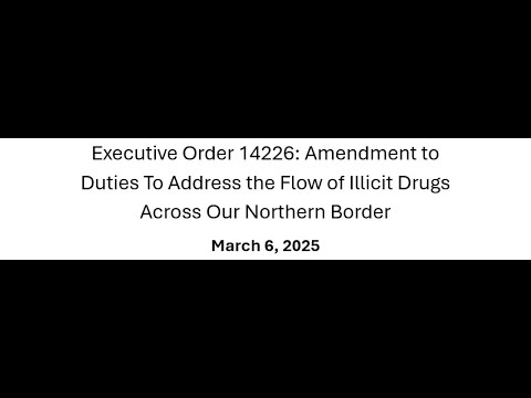 3/6/25 Executive Order 14225 : Immediate Expansion of American Timber ...