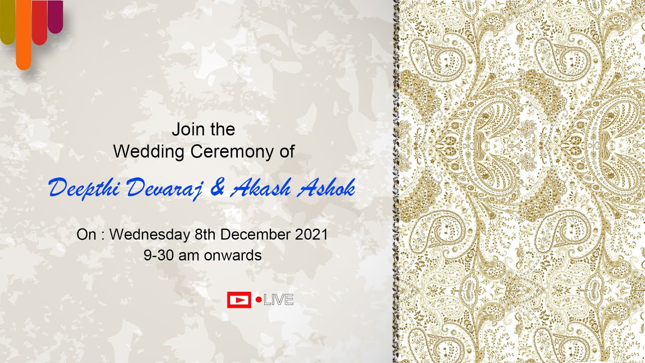 Deepthi Devaraj & Akash Ashok - YouTube