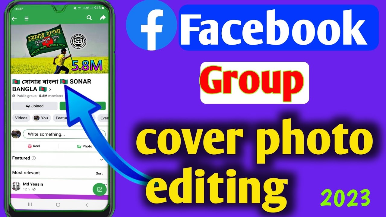 Facebook Group Cover Photo Size? fb cover photo editing 2022 - YouTube