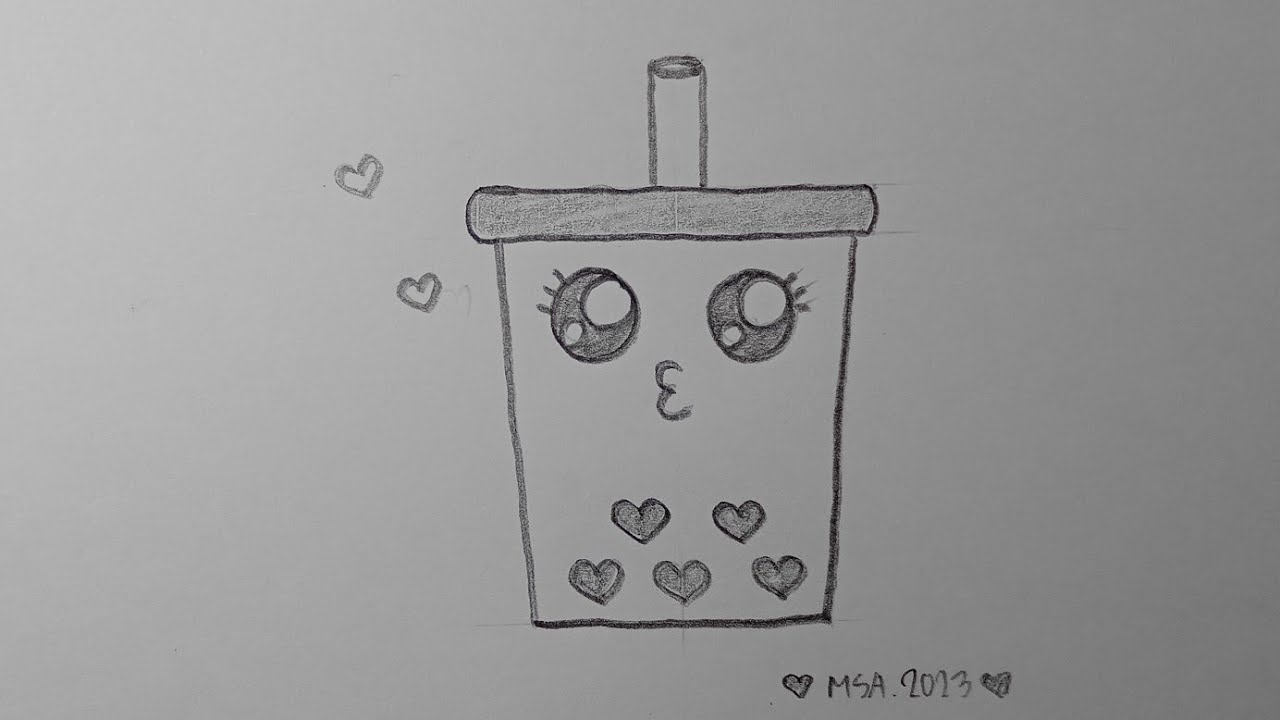 How to draw cute Drink easy step by step for beginners| Drawing #069 ...