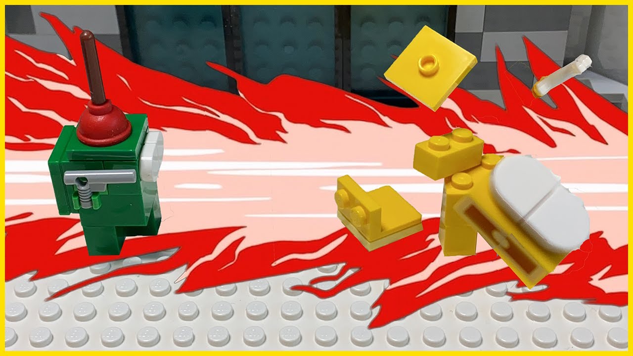 Among Us in LEGO 1 (LEGO among us animation) | BrickStory - YouTube