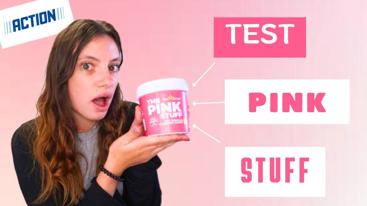 JE TESTE LA PATE ROSE (pink stuff) - YouTube