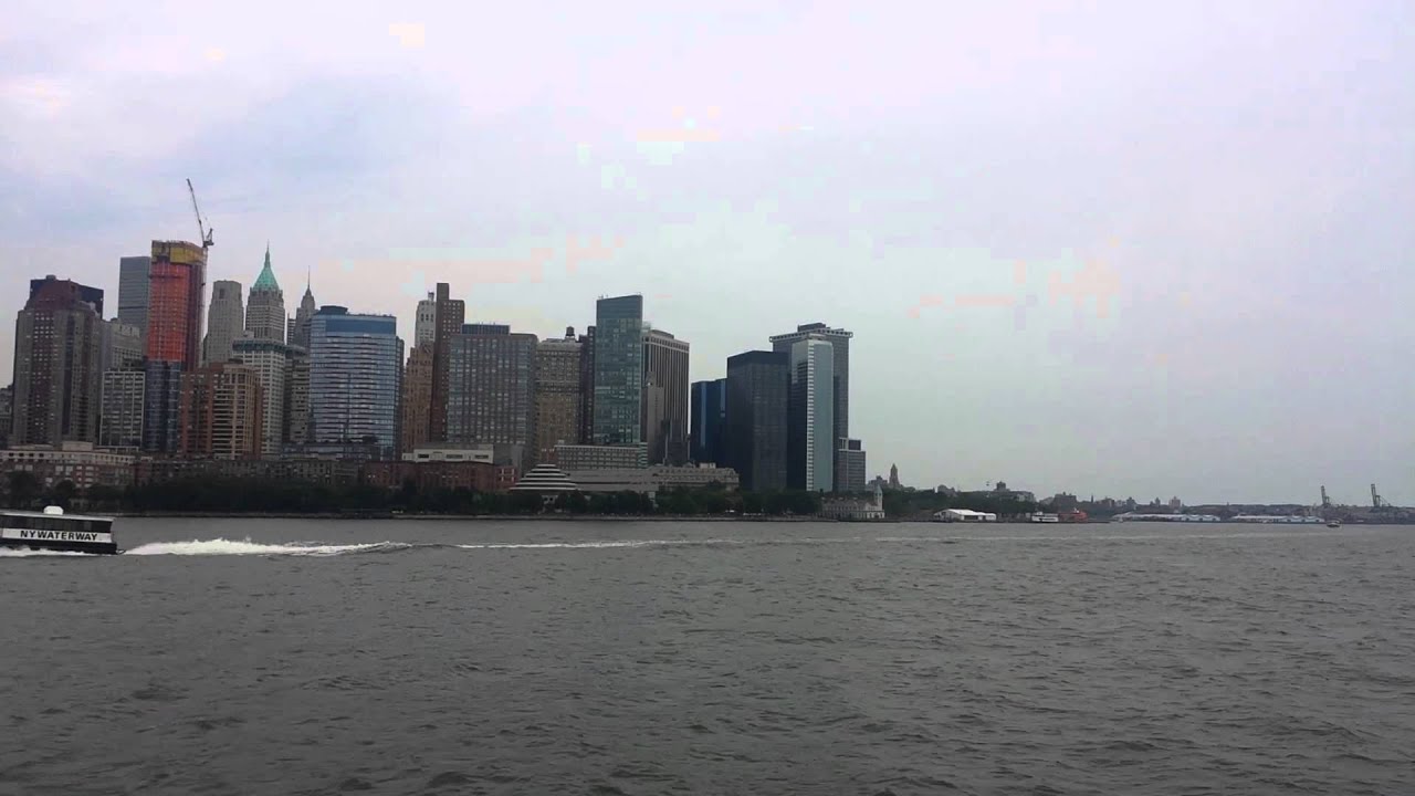 New York City circle line boat ride time lapse - YouTube