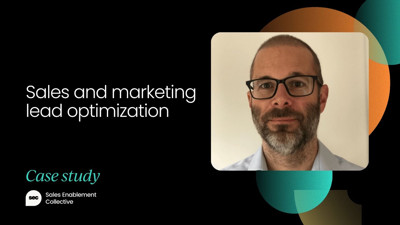 Sales and marketing lead optimization | Sales Enablement Festival 2020 - YouTube