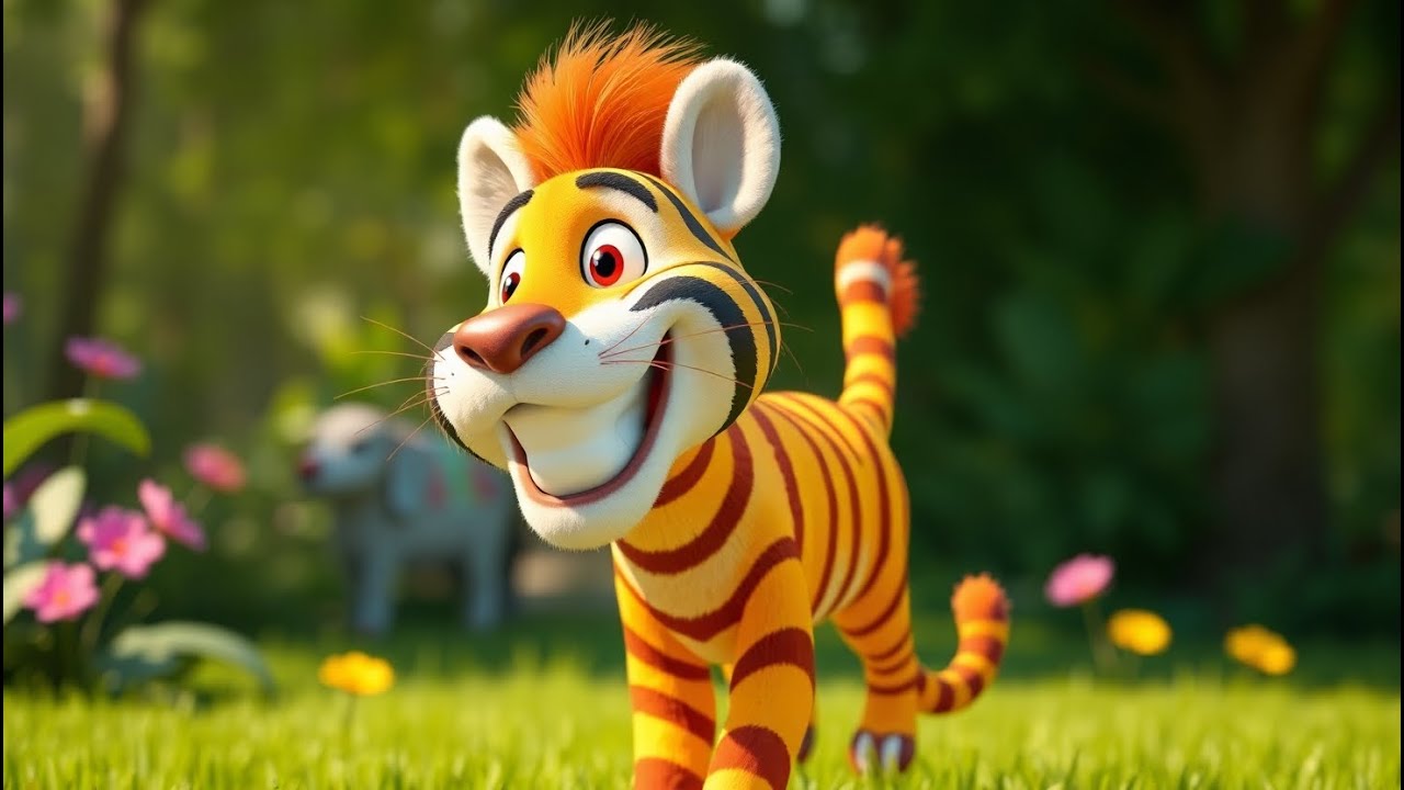 Zooming Through the Zoo with Zippy Zebra | Popular Nursery Rhyme ...