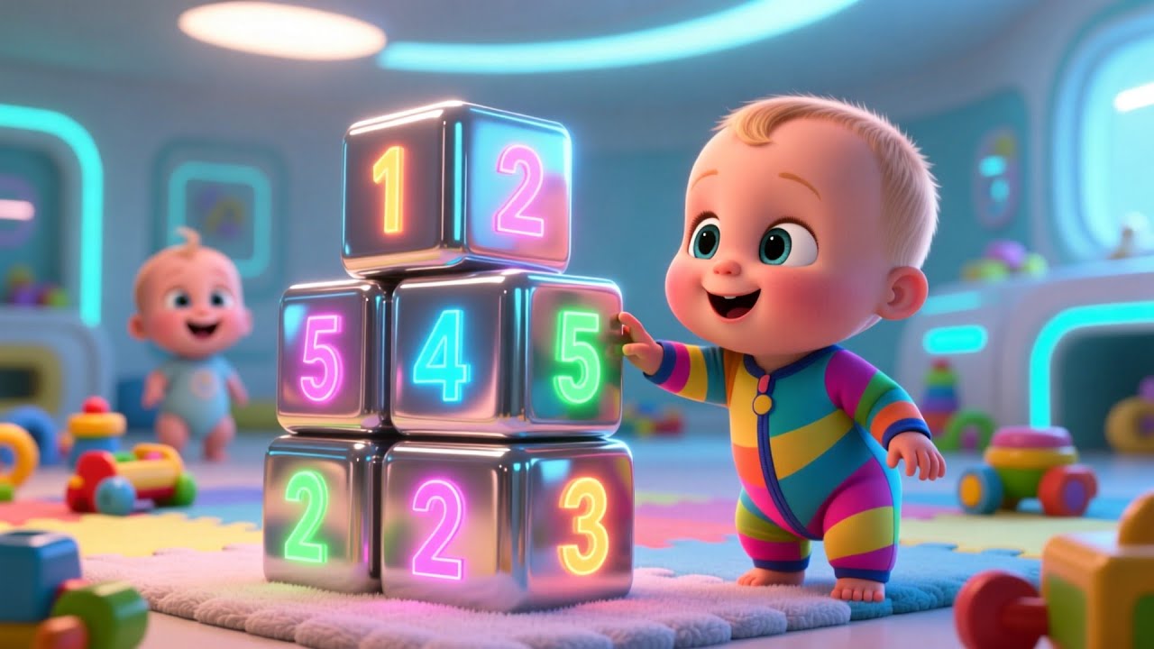 Counting Day with Baby 👶🔢🎉 | Learn Numbers for Kids | Counting Fun for ...