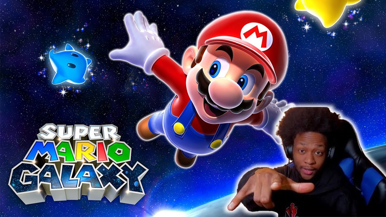 PLAYING "Super Mario Galaxy" FOR THE FIRST TIME!!!! - YouTube