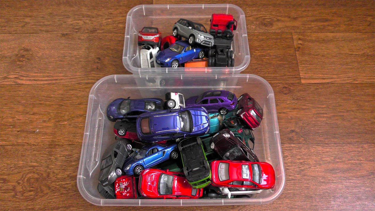 Car Collection From 2 Boxes in 4k - YouTube