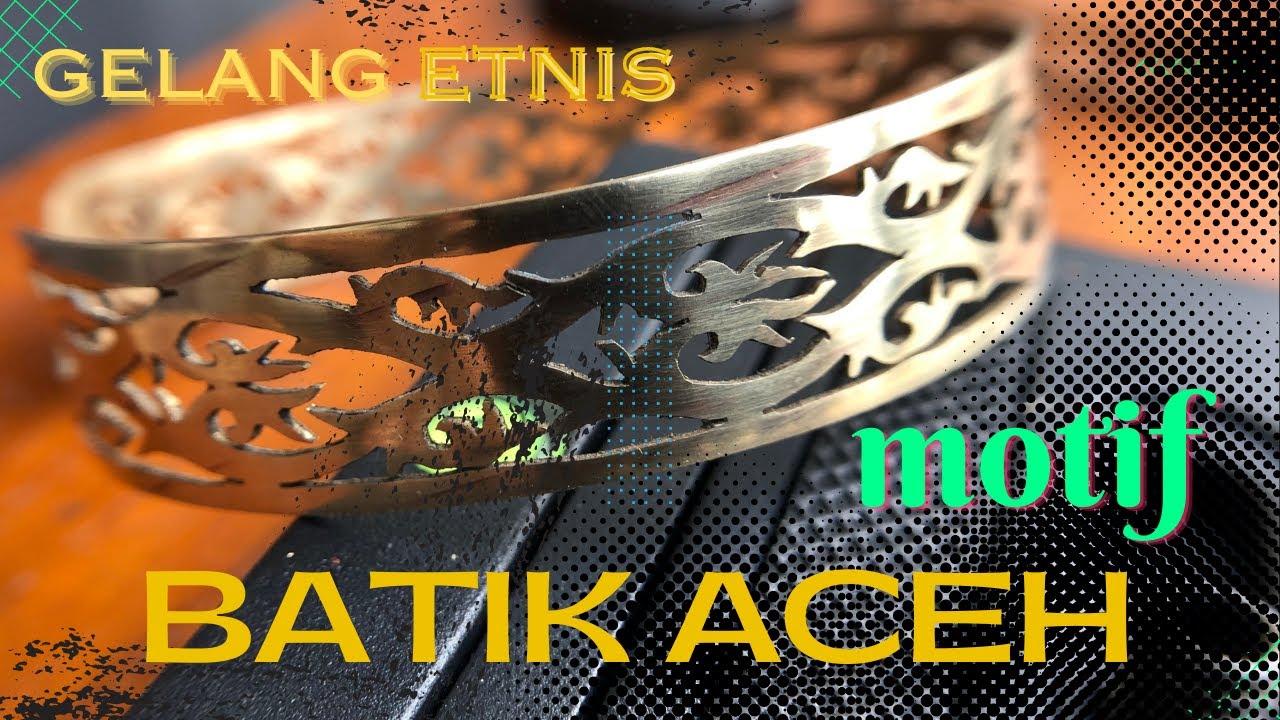 PURE HANDMADE || Gelang etnis motif batik ACEH || pak ndo berkreasi ...