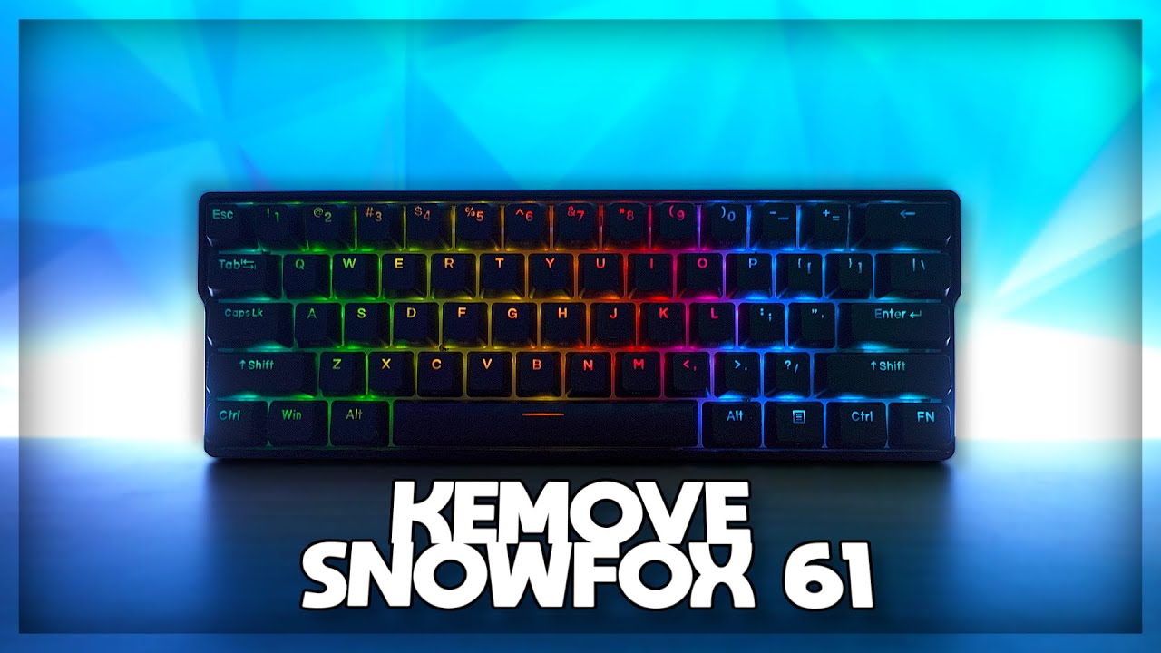 Best Bluetooth Keyboard? - Kemove Snowfox 61 Review - YouTube