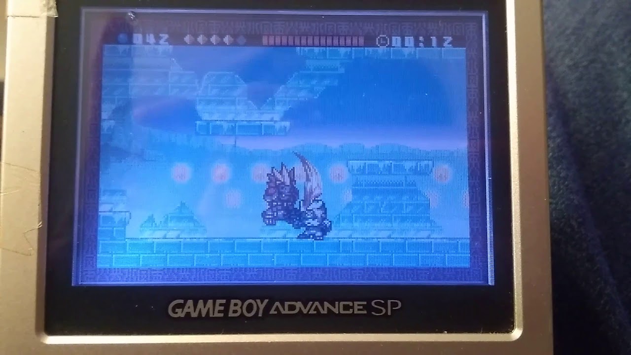 My Game Boy Advance SP crashes... - YouTube