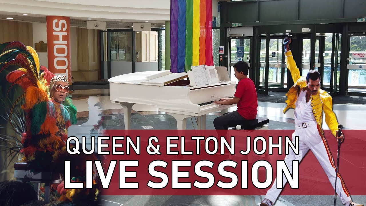 Queen Bohemian Rhapsody and Elton John Piano Concert on Perfect Piano ...