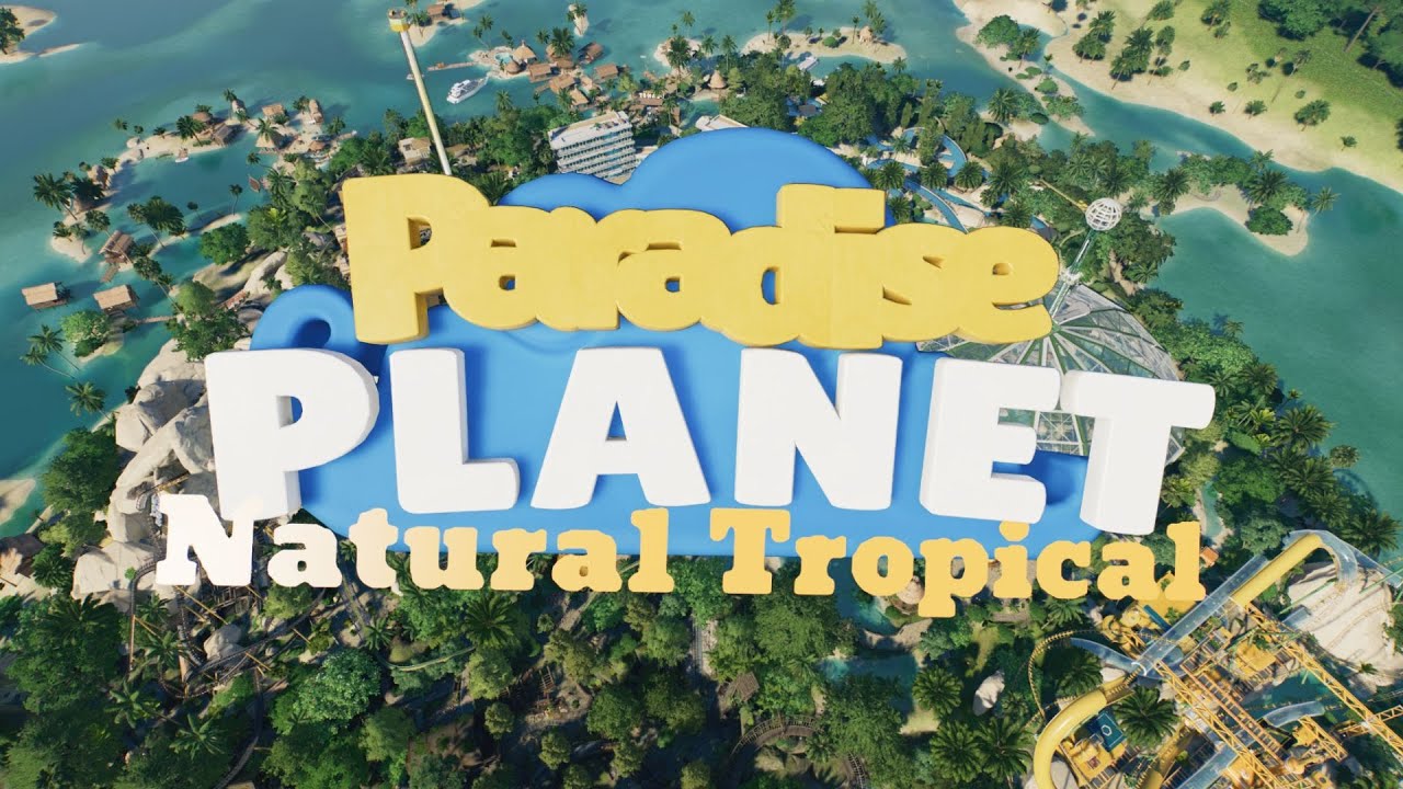 Paradise Planet Natural Tropical Walking In First Person Planet Coaster ...