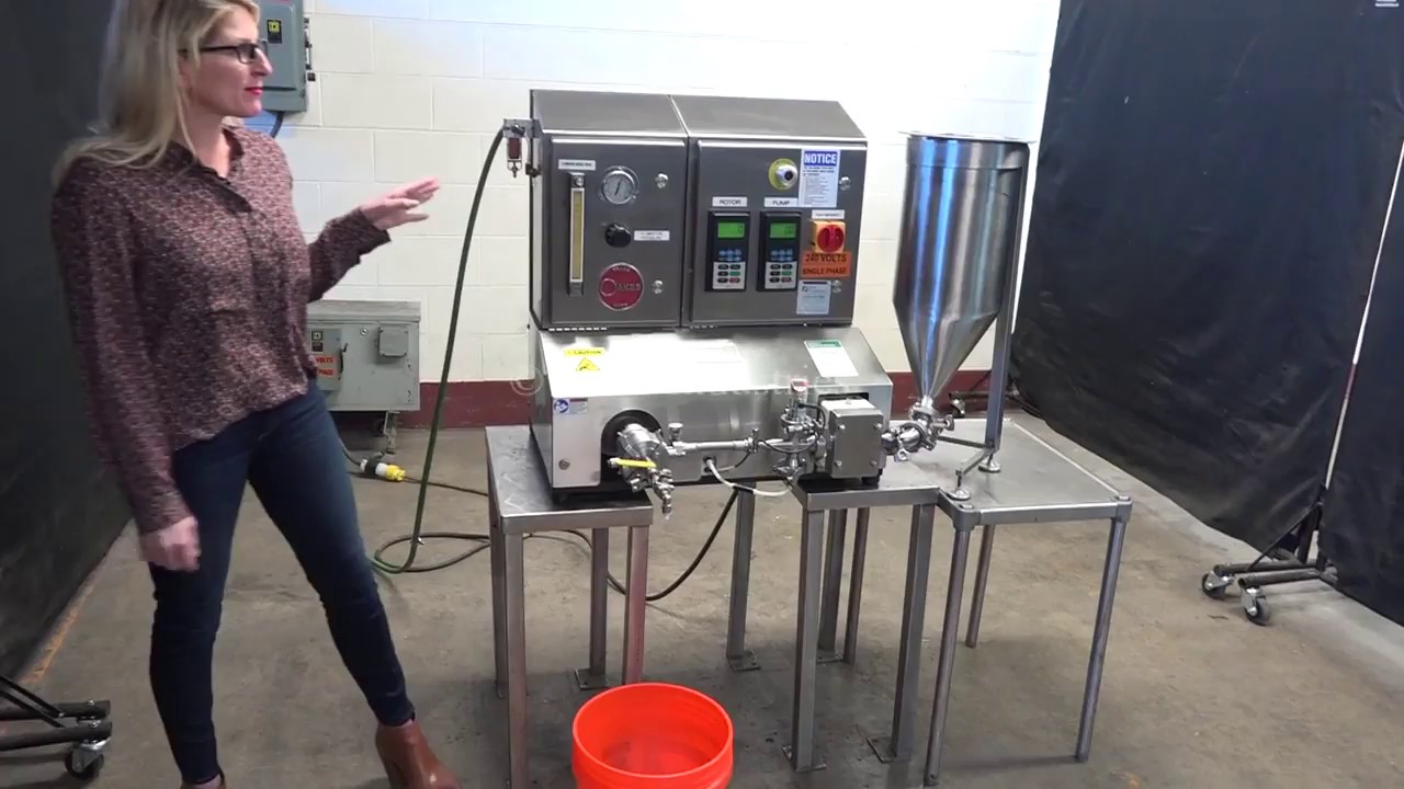 Oakes Jacketed High Shear Rotor Stator Pin Mill Mixer Demonstration ...