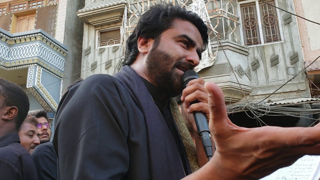 Live Azadari at Matli city Haider sheerazi 2018-19 - YouTube