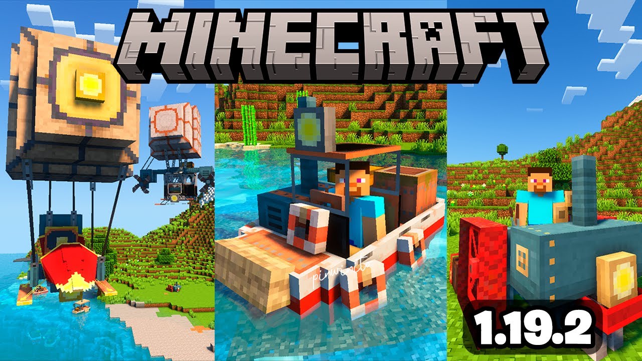 MODS vehículos - Laendli Transport 1.19.2 Minecraft - YouTube