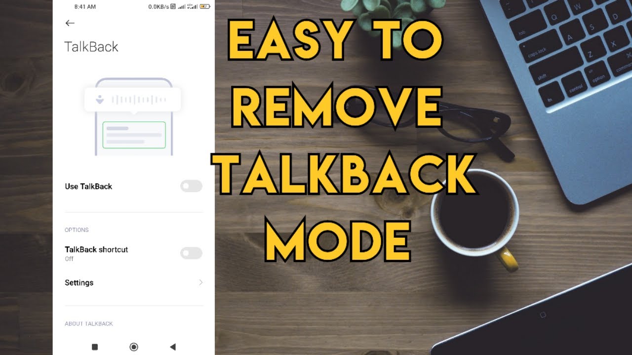 How to Disable TalkBack on Redmi - The Easy Way 2024 | remove to ...