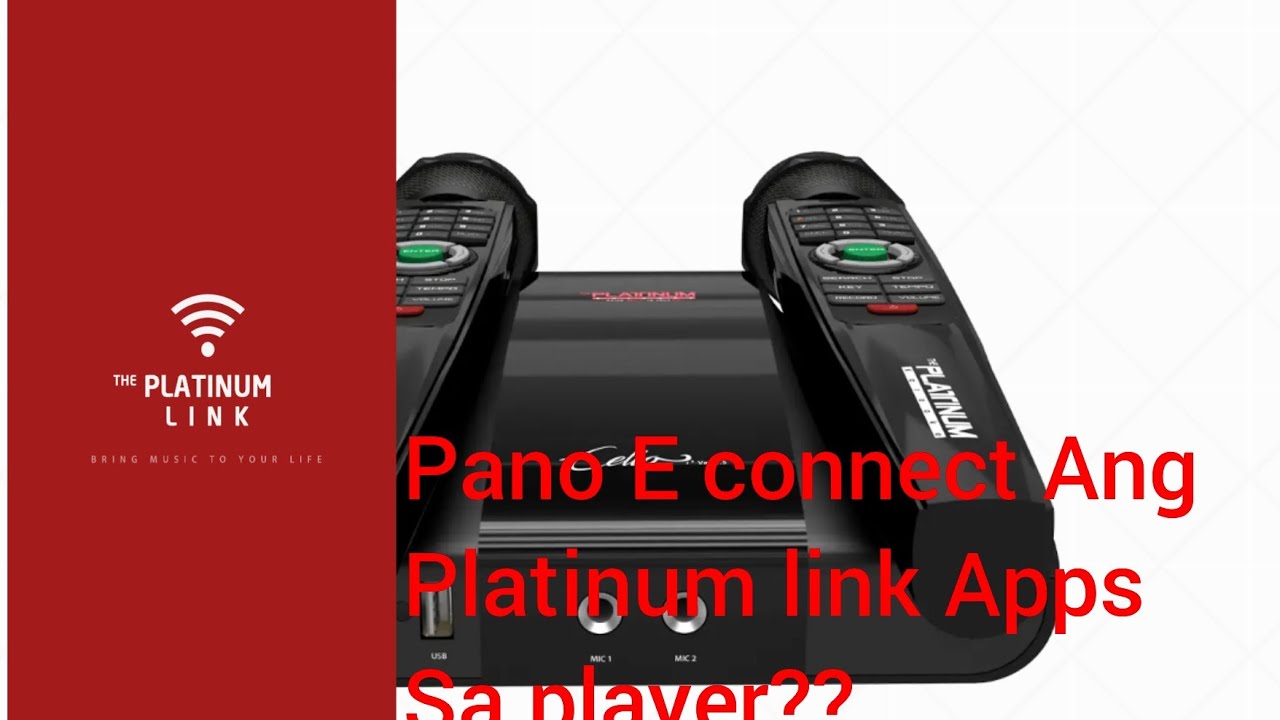 How to connect Platinum Link to your Karaoke player (KS1/PK10/Piano ver ...