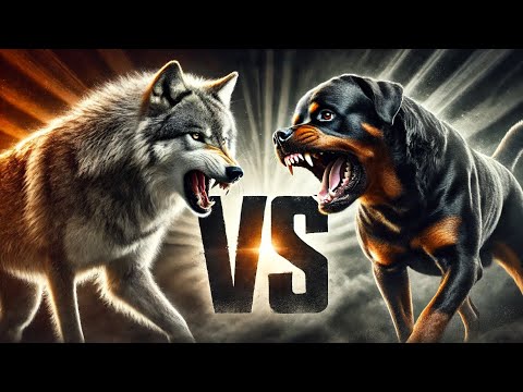 Wolf vs Rottweiler: The Ultimate Showdown - YouTube