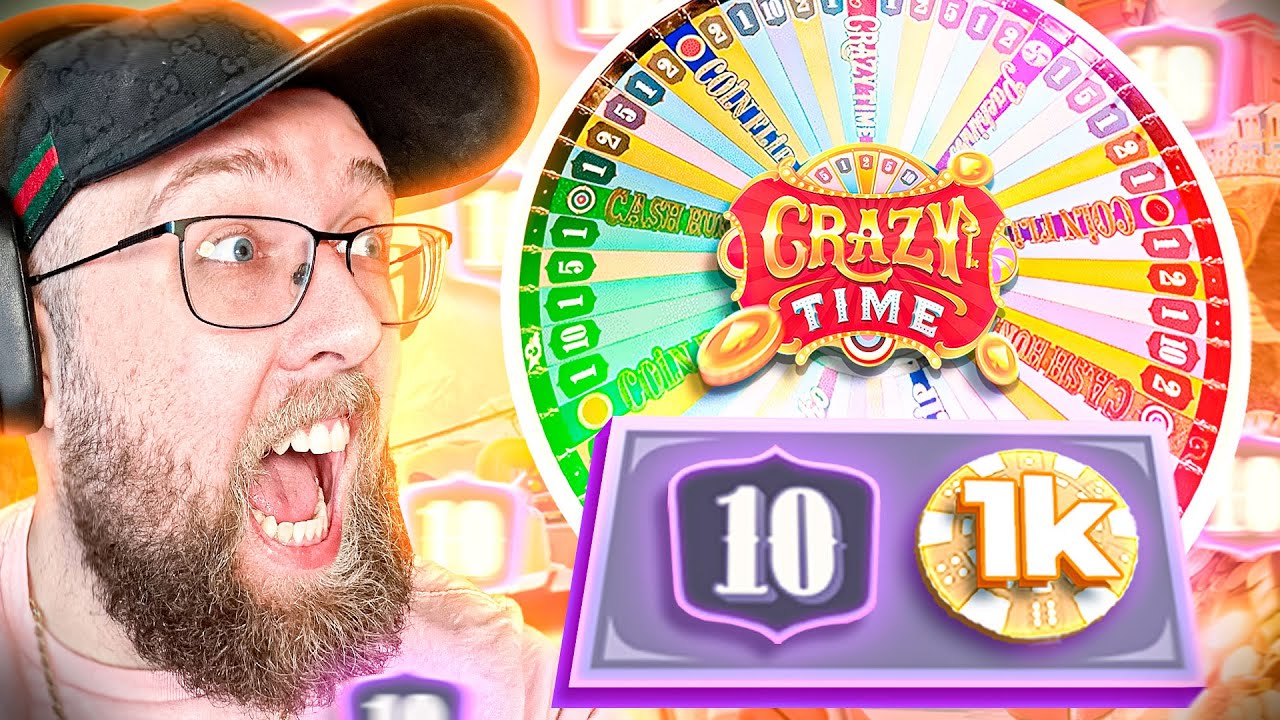 INSANE BETS ON CRAZY TIME USING THE 10X STRATEGY! - YouTube