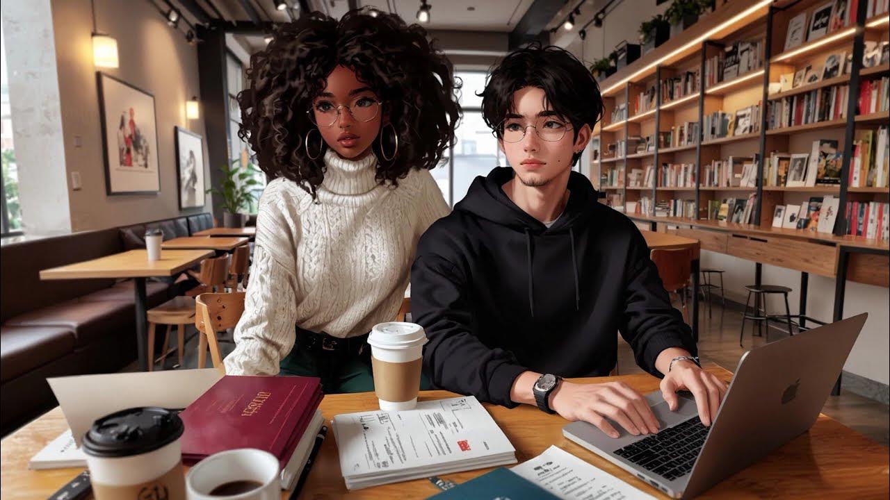 lofi, coffee & code || midterm prep with friends☕💻 - YouTube