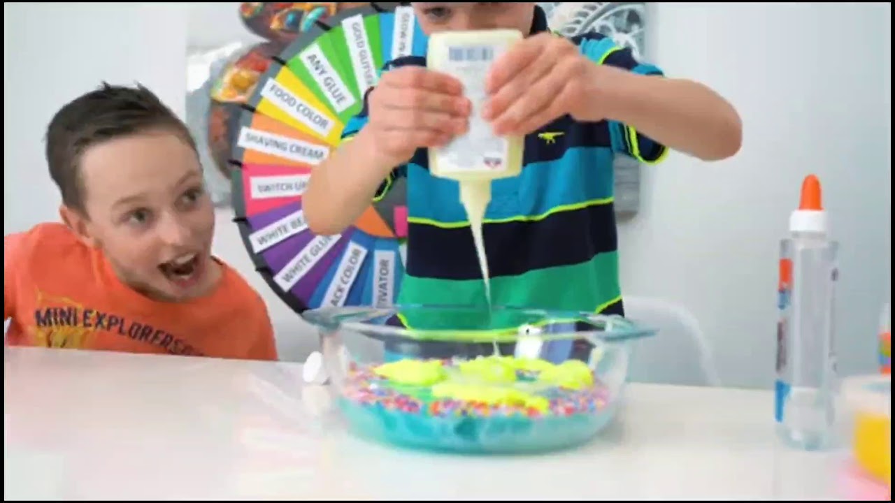 Diy slime challenge - YouTube