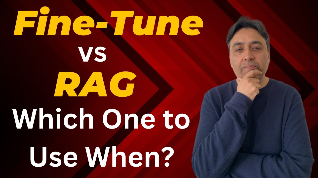 Choosing Right AI Technique: Fine-Tuning vs RAG for Specific Scenarios ...